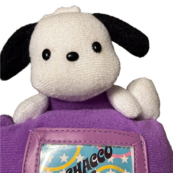 Sanrio | Other | Vintage Sanrio Smilies 200 Pochacco Purple Beanbag Dog ...